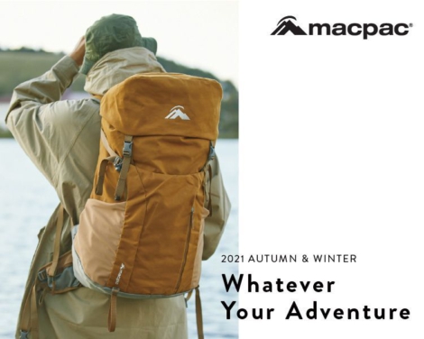 Whatever Your Adventure - macpac ブランドサイト